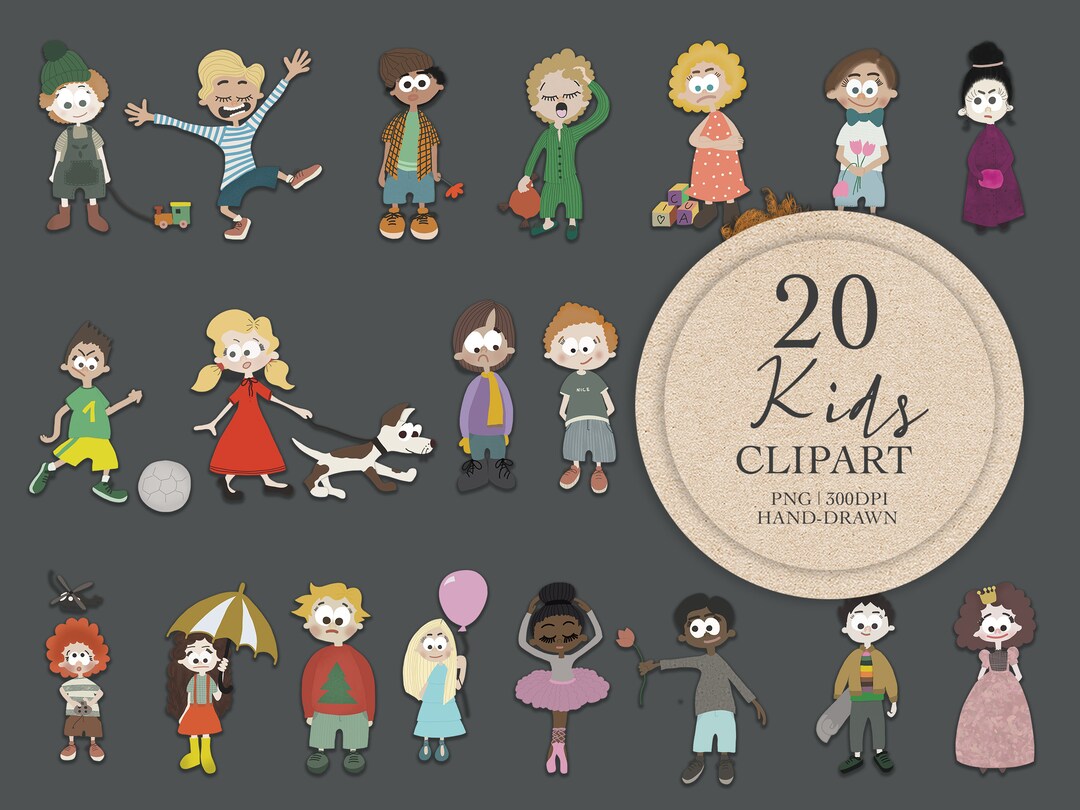 Kids Transparent Background PNG Clipart Kids Emotions Clipart Pack ...