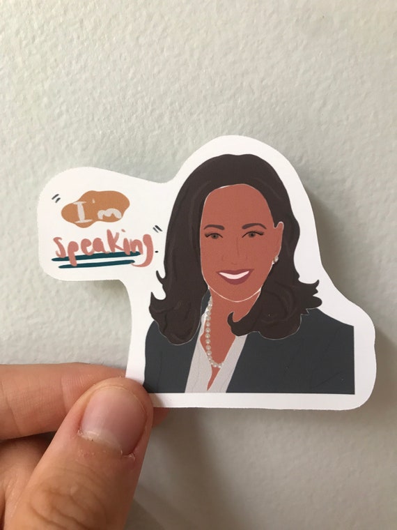 Kamala Harris Sticker | Etsy