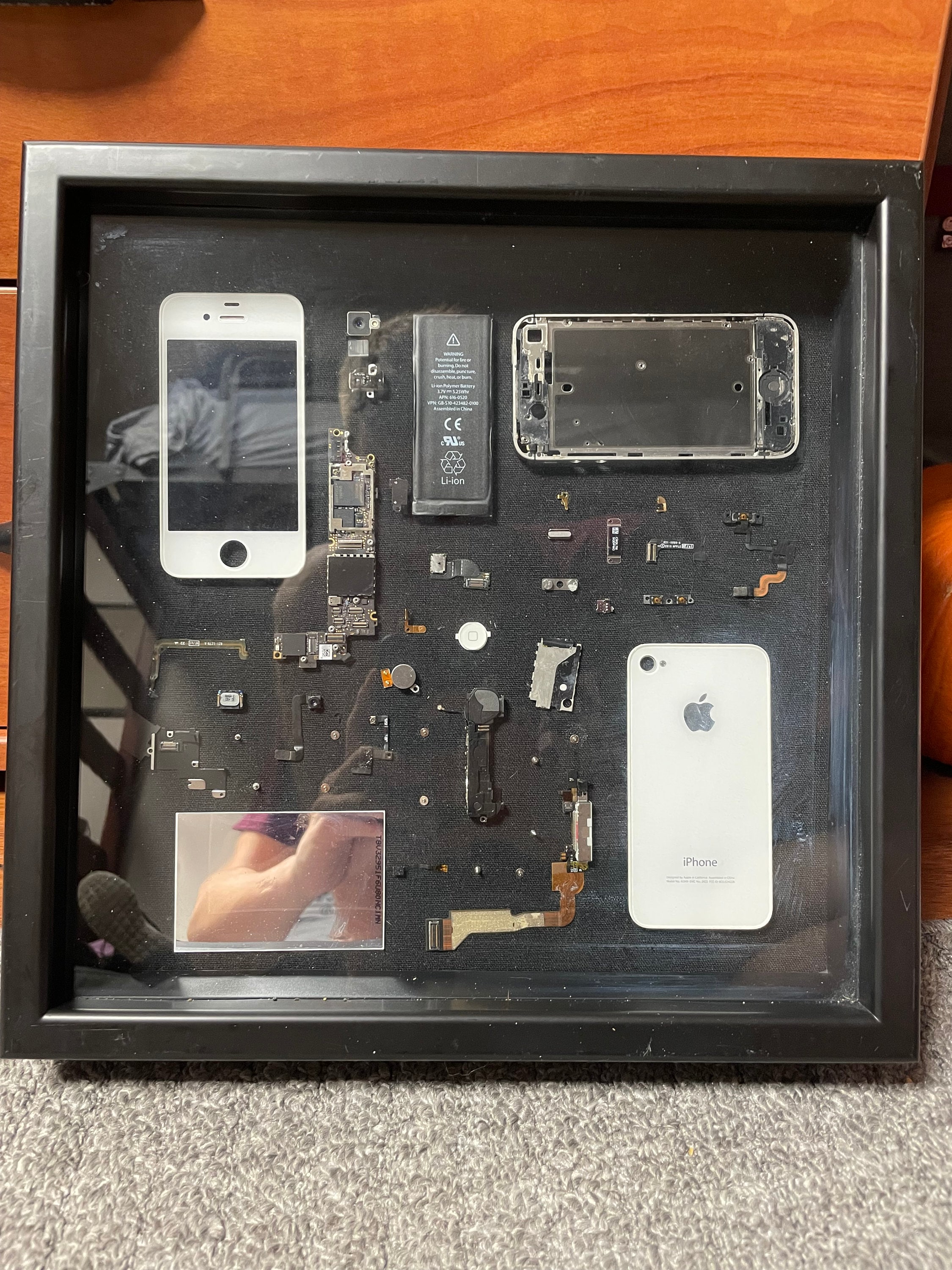 Handmade iPhone Shadow Box - Etsy