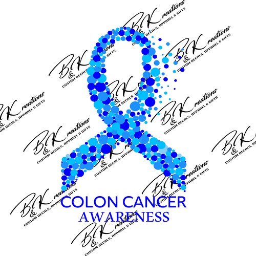 Colon Cancer Awareness Svg Bundle Blue Ribbon Svg Fight - Etsy