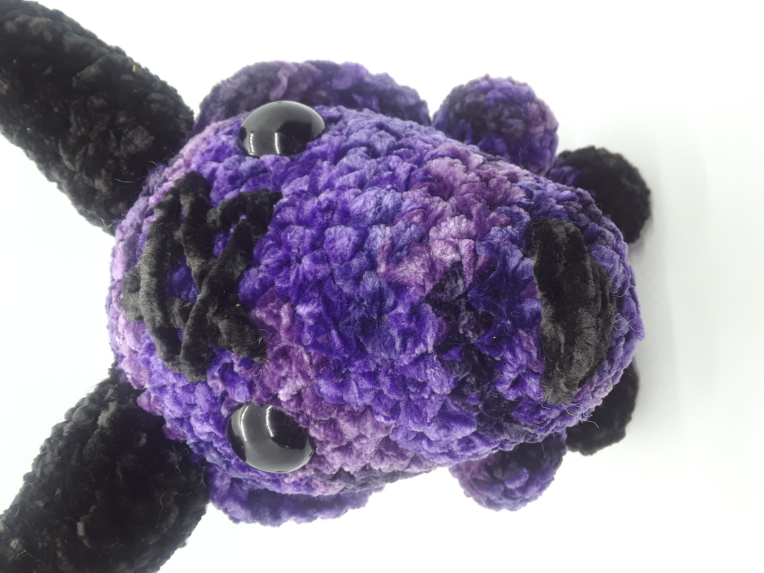 Purple Velvet Baphomet Amigurumi - Crochet - Decoration - Toy - Etsy