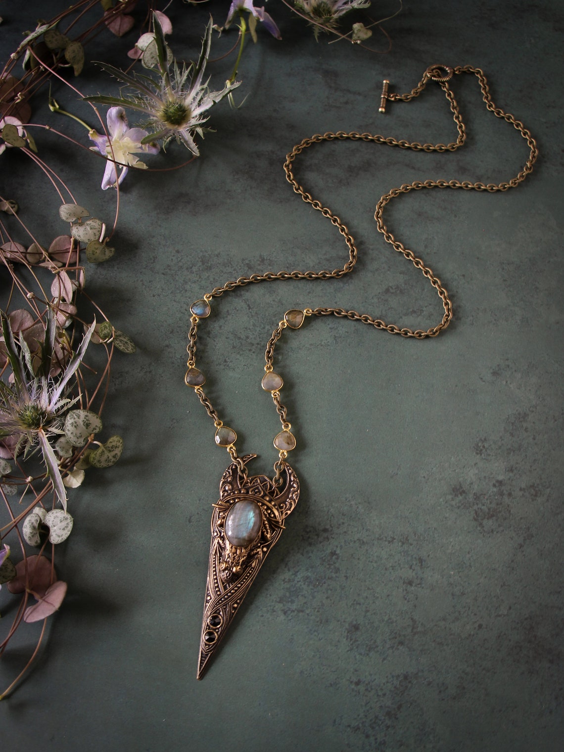 Bog Queen Frog Necklace - Etsy