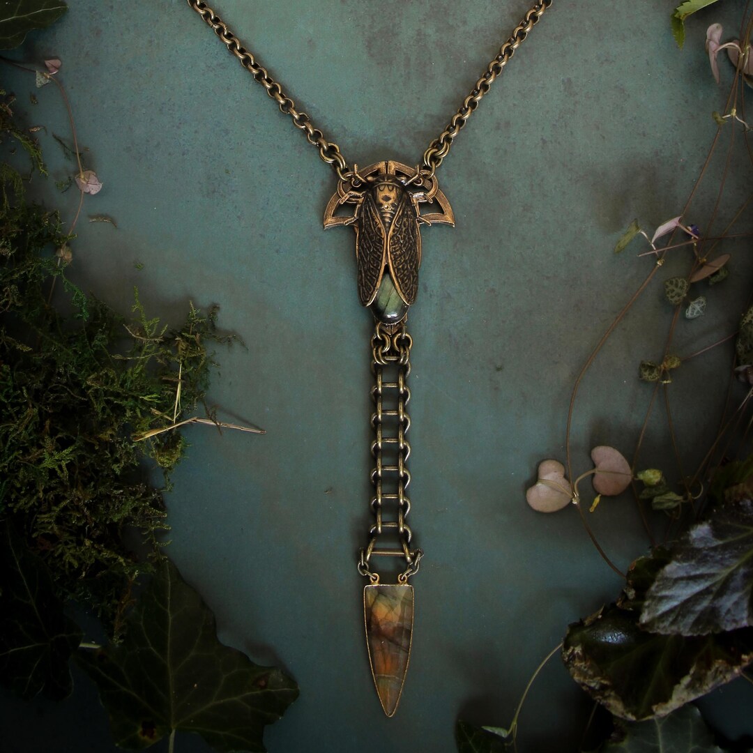 Cicada Amulet of Muses - Etsy