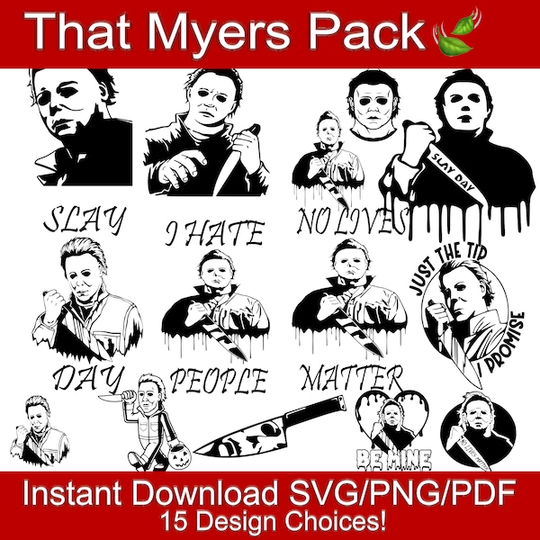 Michael Myers Svg - Etsy