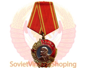 Order of Lenin Medal - Etsy
