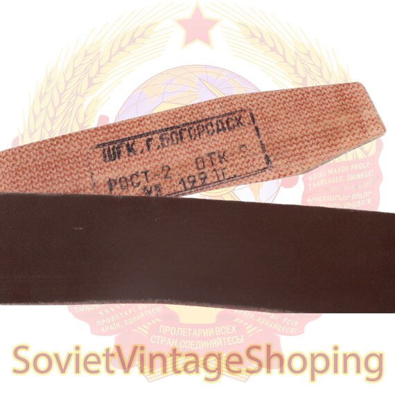 Collectibles Militaria Soviet military soldier belt golden buckle ...