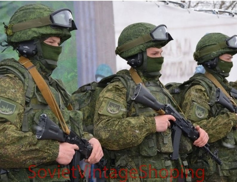 Russian army tactical active headphones GSSH-01 Soviet headset | Etsy