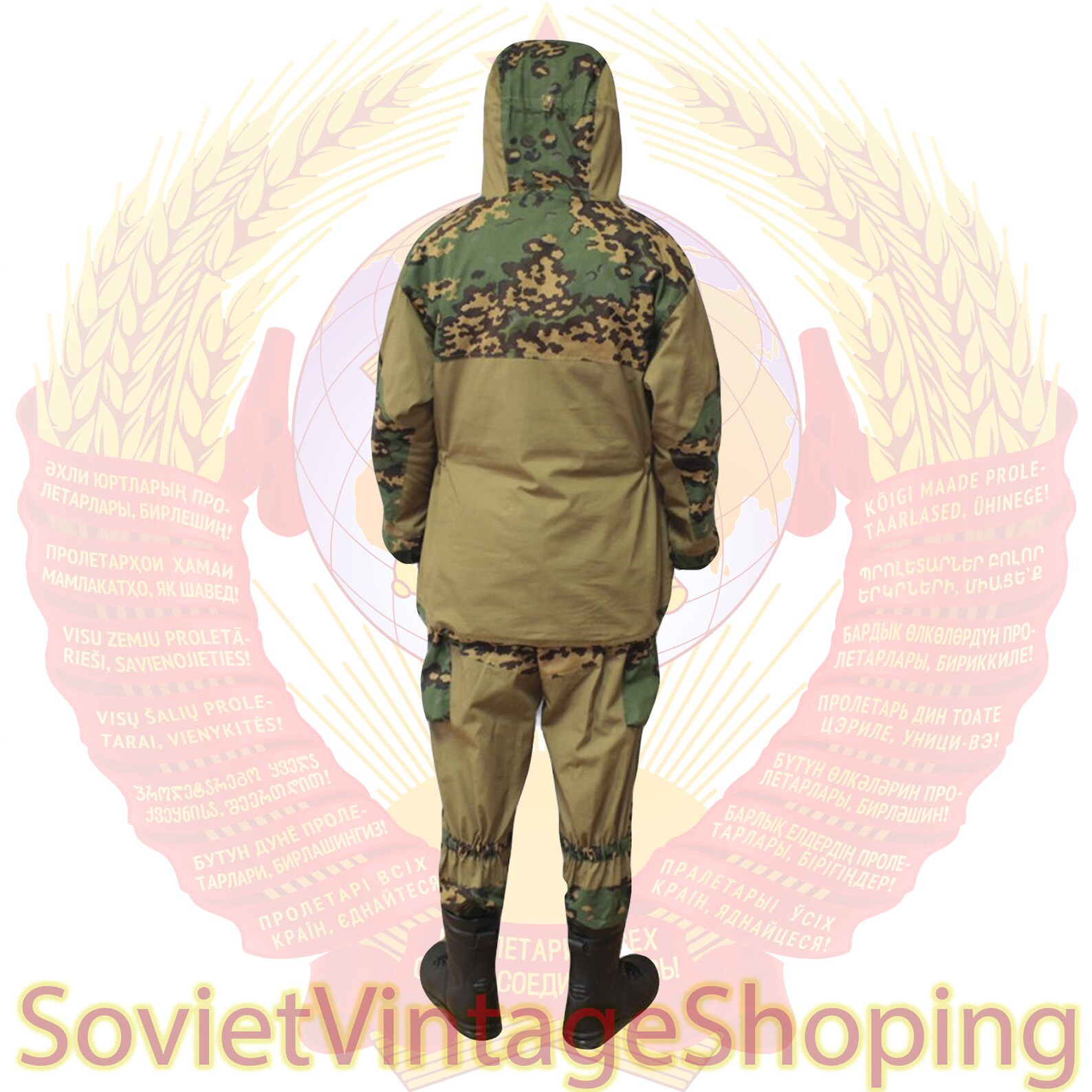 Russian Tactical Suit GORKA 4 Frog Camo Soviet Military | Etsy