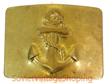 Navy Anchor Belt Buckle - Etsy