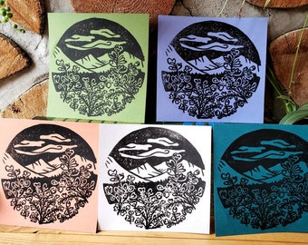 Irish Block Print - Etsy