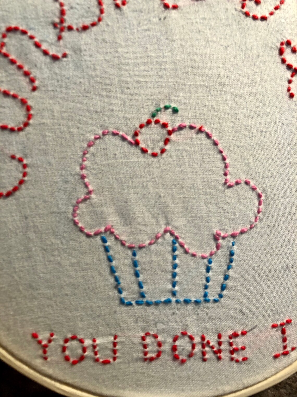 Congration You Done It Embroidery, Meme Embroidery, Meme Reference ...