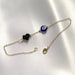 Anklet Azabache Gold Anklet Jet Stone Anklet Evil Eye - Etsy