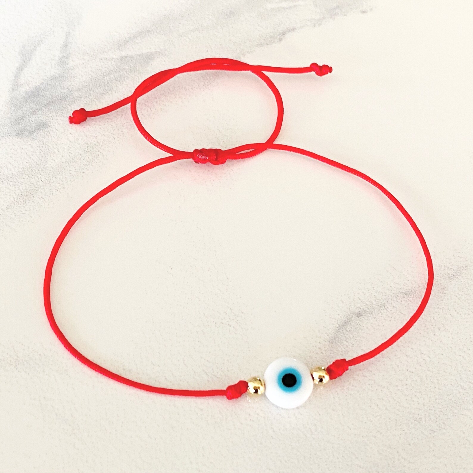 Red String Evil Eye Bracelet Evil Eye Charm Evil Eye - Etsy