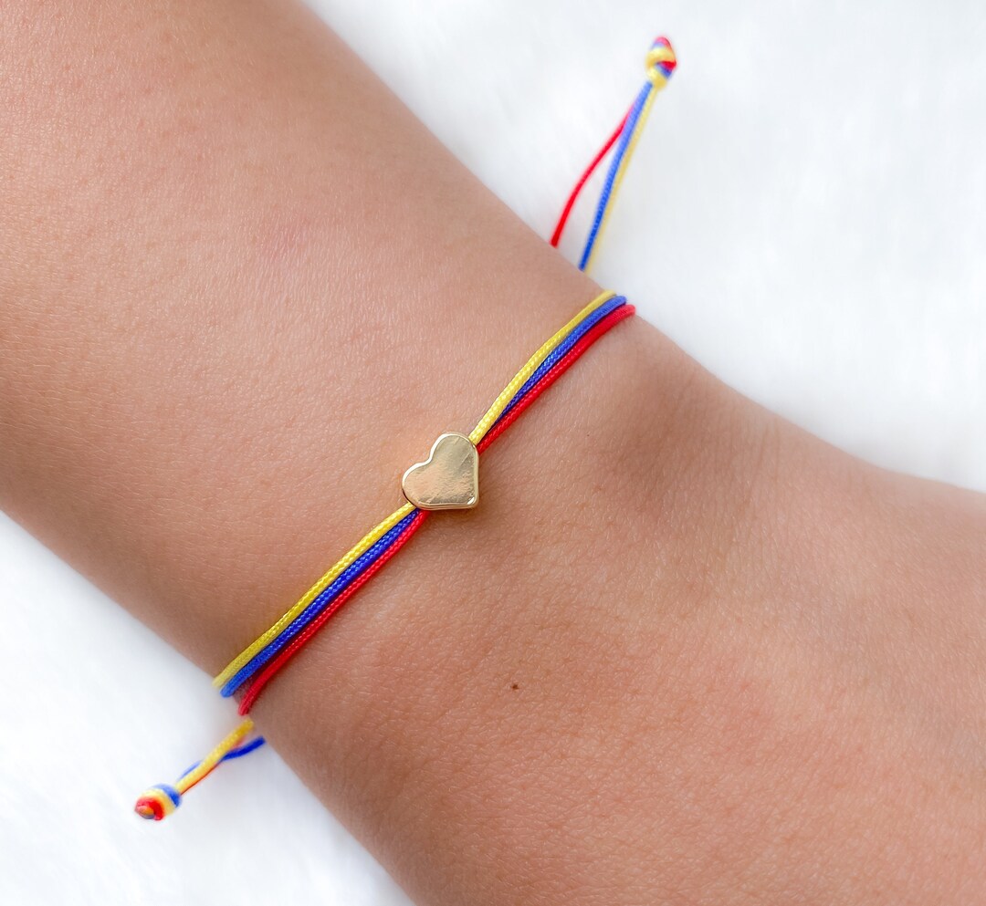 Pulsera Venezuela, pulsera bandera de Venezuela, joyería venezolana ...