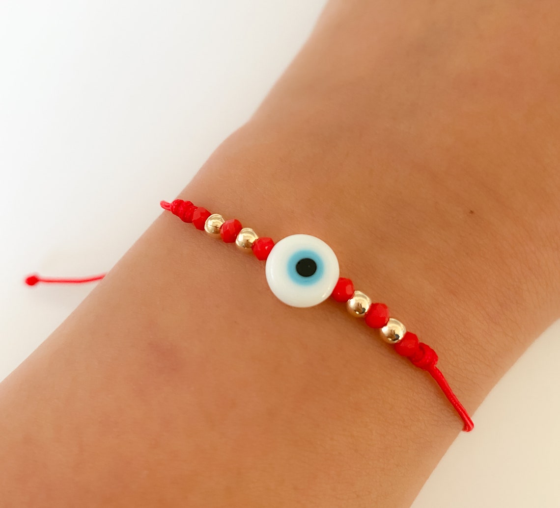 Evil Eye Bracelet Protection Bracelet Evil Eye Charm Evil - Etsy