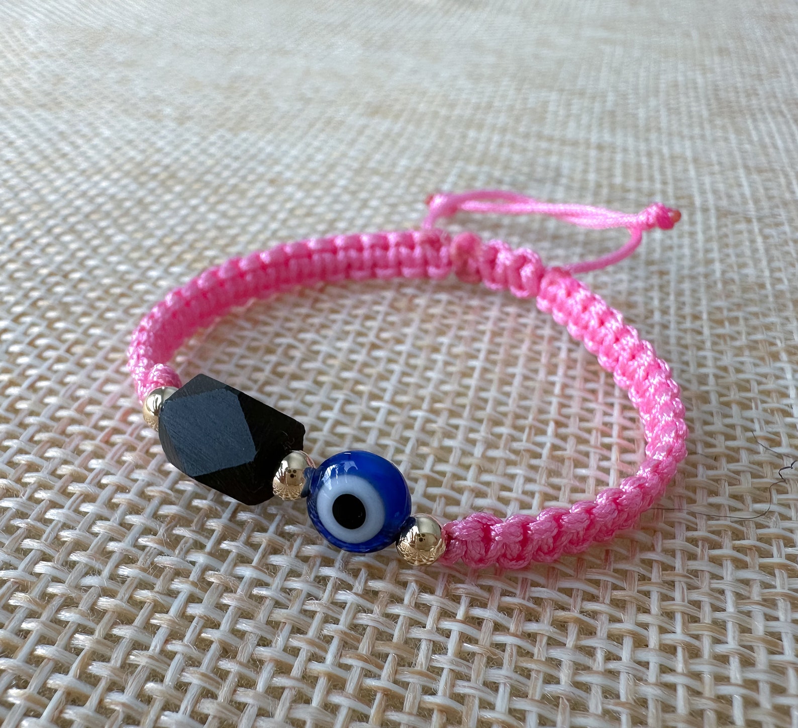 Evil Eye Azabache Baby Bracelet, Protection Bracelet for Newborn, Mal ...