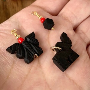 Azabache Charms, Azabache Pendant, Protection Amulet, Jet Stone, Jet ...