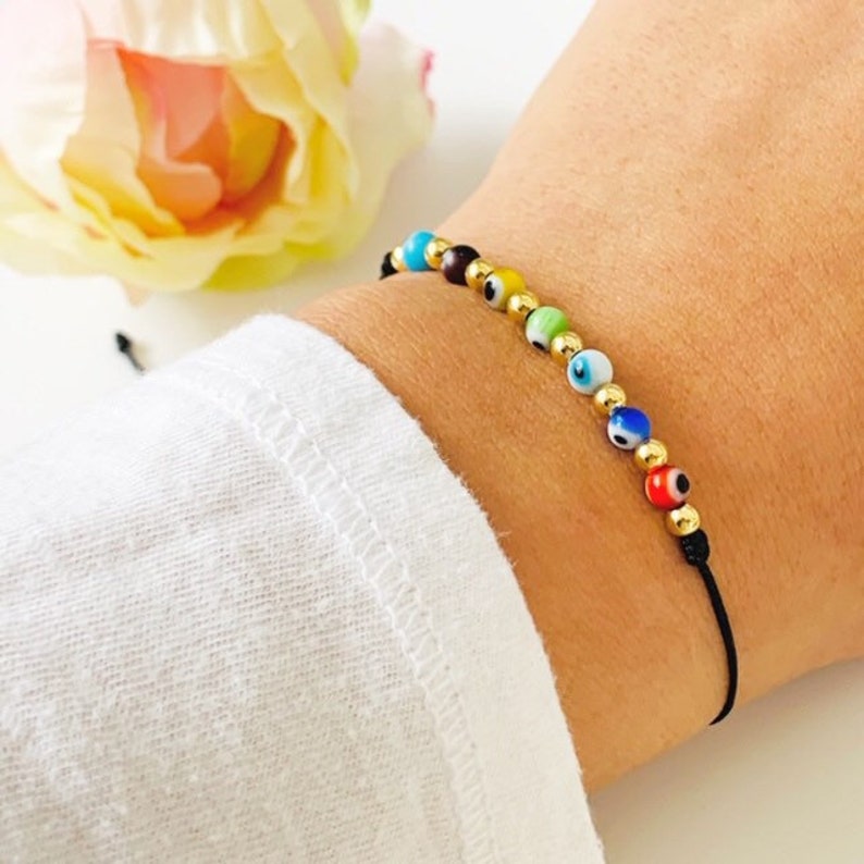 Red String Evil Eye Bracelet Evil Eye Jewelry Protection | Etsy