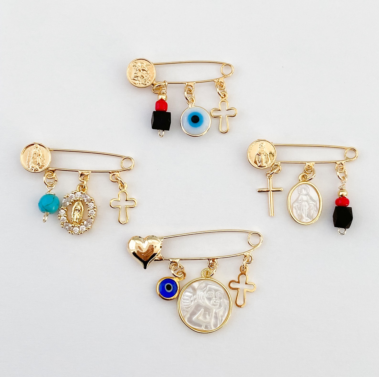 Baby Brooch Pin Baby Pin Baby Shower Gift Virgin Mary Baby - Etsy