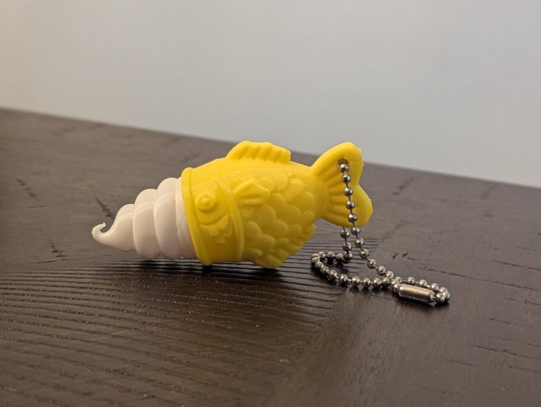 Taiyaki Fish Ice Cream Fidget Clicker Toy - Etsy