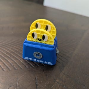 Waffle Toaster Fidget Clicker Toy - Etsy