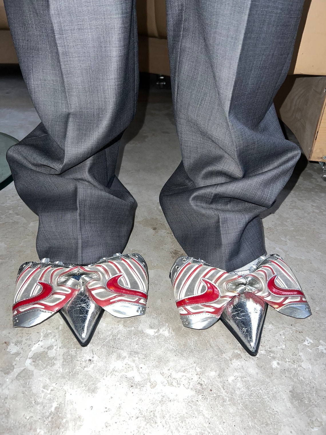 Upcycled Shoes, Ucycled Heels From Sneakers, Upcycled Fashion - Etsy