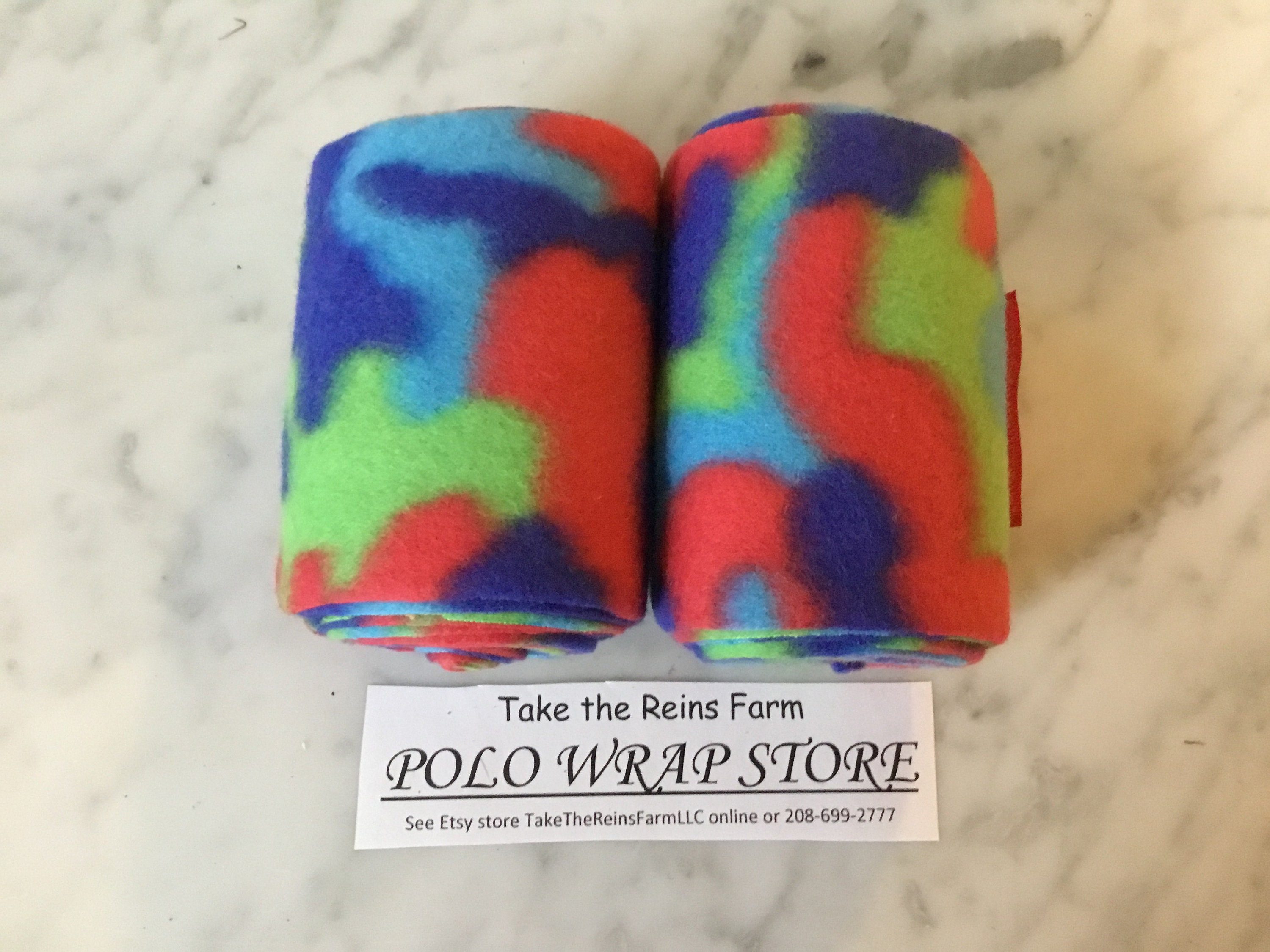 Take the Reins Farm Cute Mini Miniature Horse POLO WRAPS Tan Color Pet ...