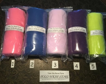 Take the Reins Farm Cute Mini Miniature Horse POLO WRAPS Tan Color Pet ...