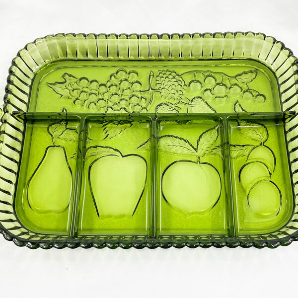 Divided Relish Dish - Etsy