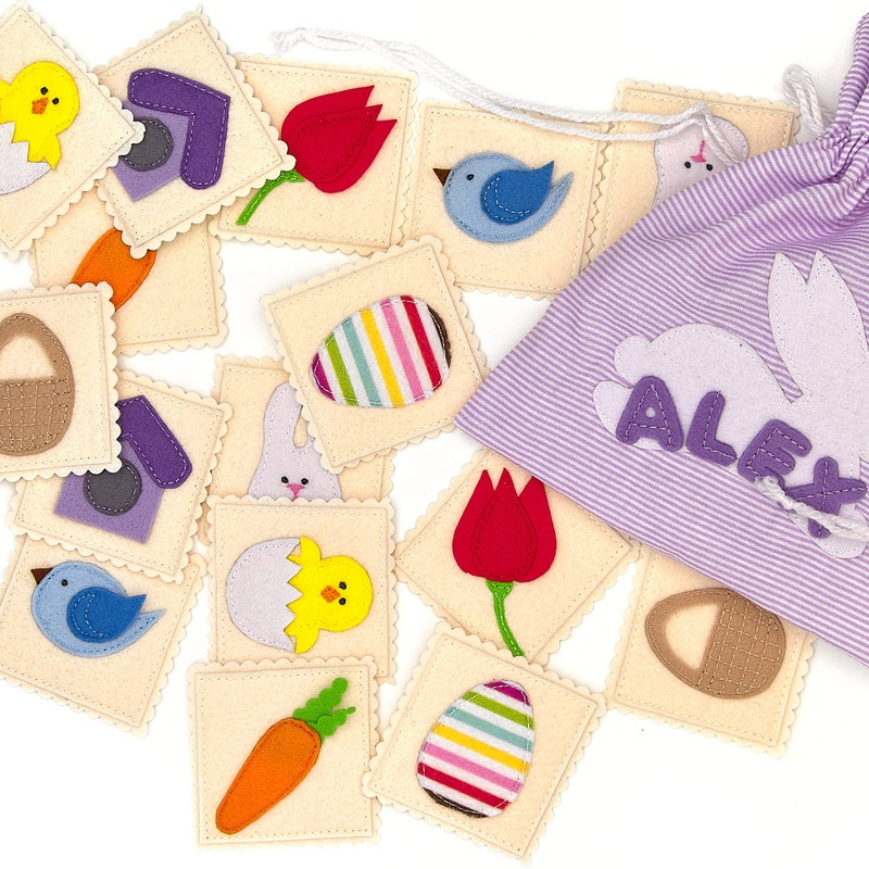 Felt Memory Game - Etsy