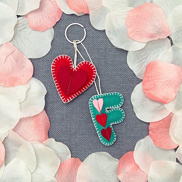 Felt Heart Ornament - Etsy