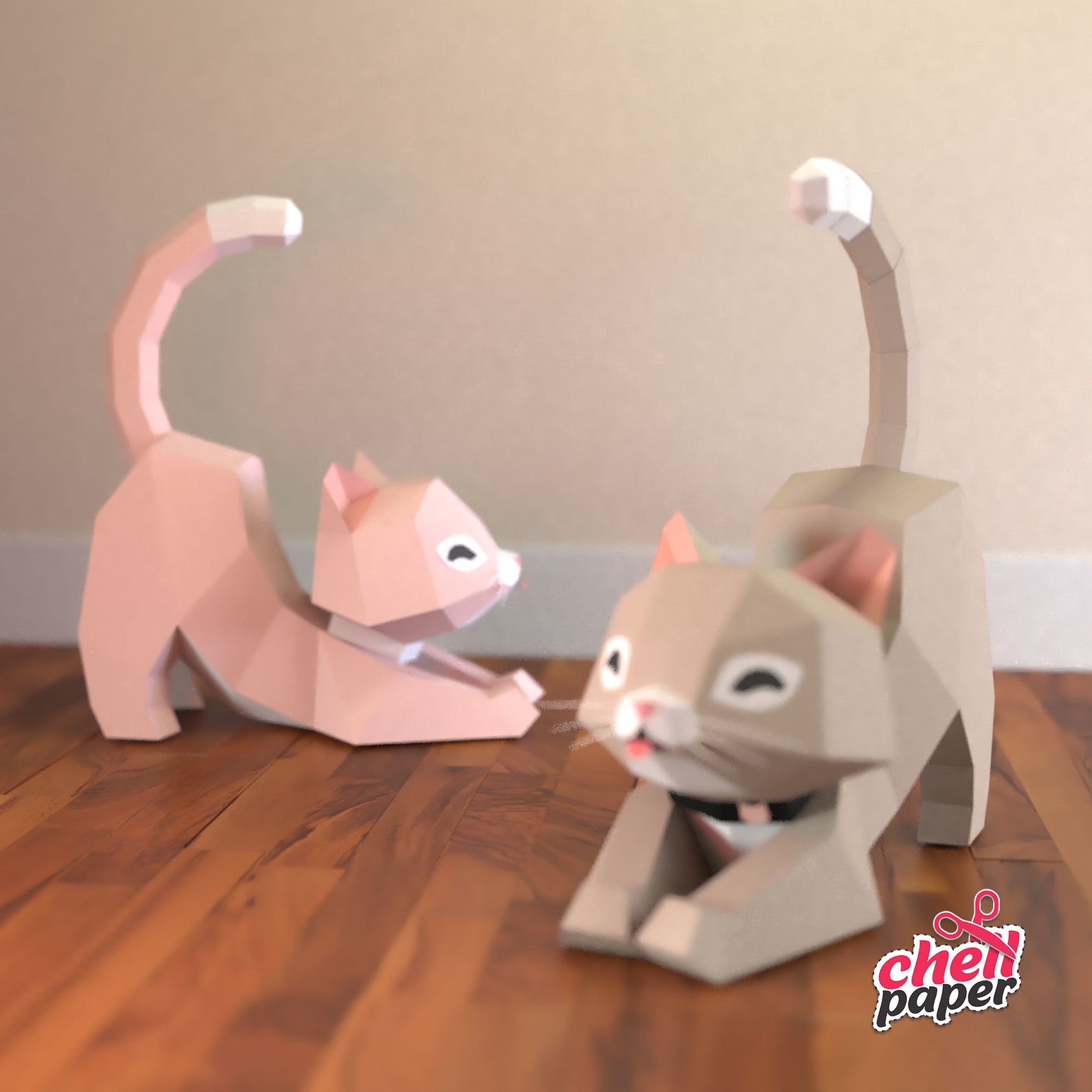 Cat Papercraft, Paper Sculpture, Cat Sculpture, Paper Art, Cat Art ...