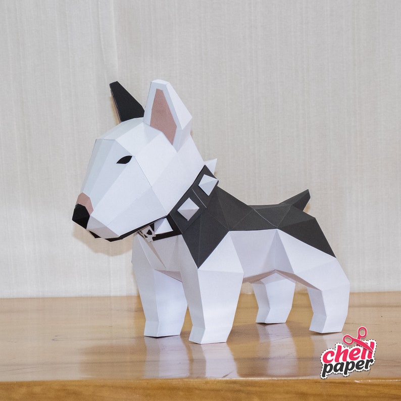 Bull Terrier, Beagle, Papercraft, Diy, Pitbull, Doberman, Dog Art ...