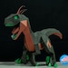 Velociraptor, Blue, Dinosaur, Tail, Lizard, Bird, Jurassic, Raptor ...