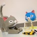 Cat Papercraft, Paper Sculpture, Cat Sculpture, Paper Art, Cat Art ...