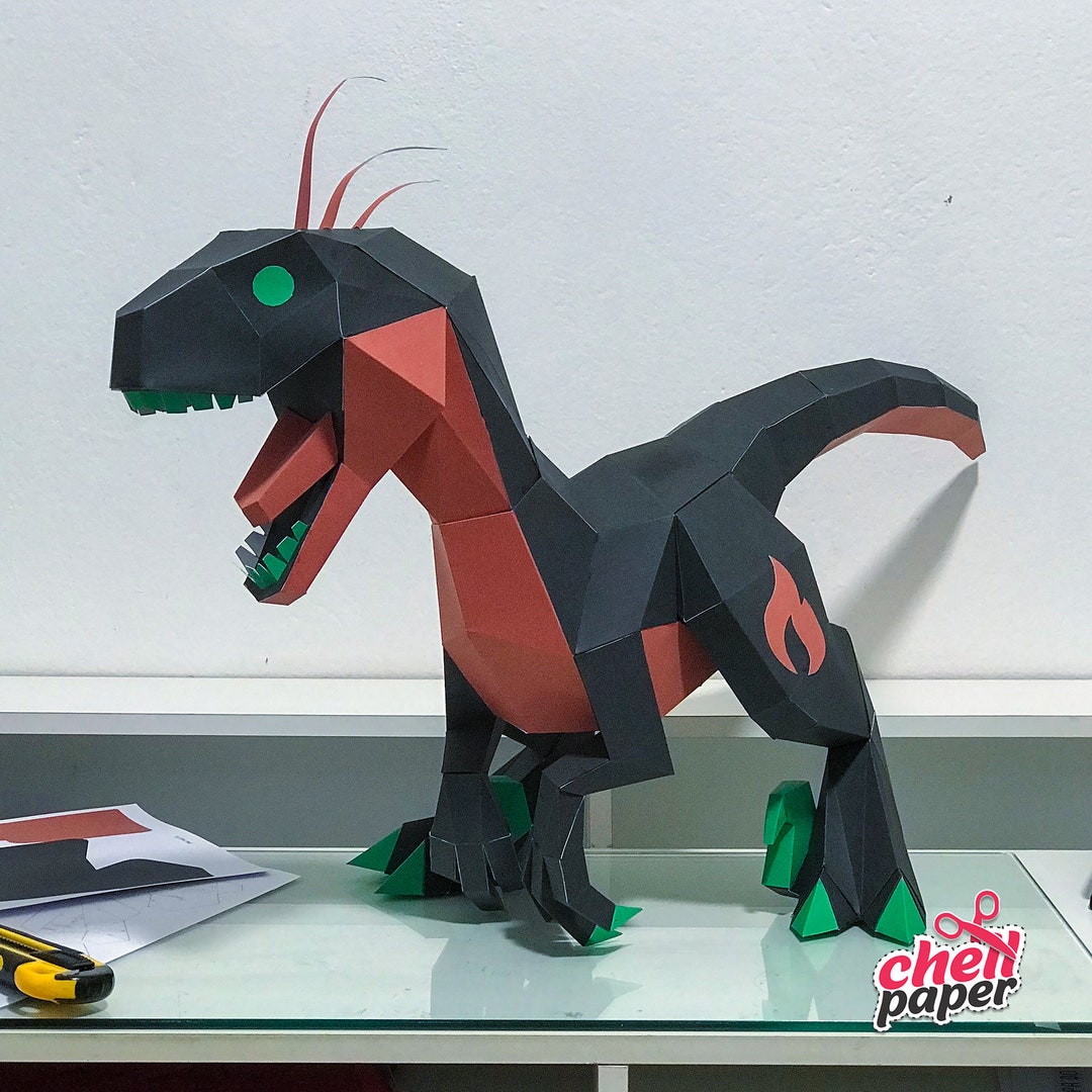 Velociraptor, Blue, Dinosaur, Tail, Lizard, Bird, Jurassic, Raptor ...