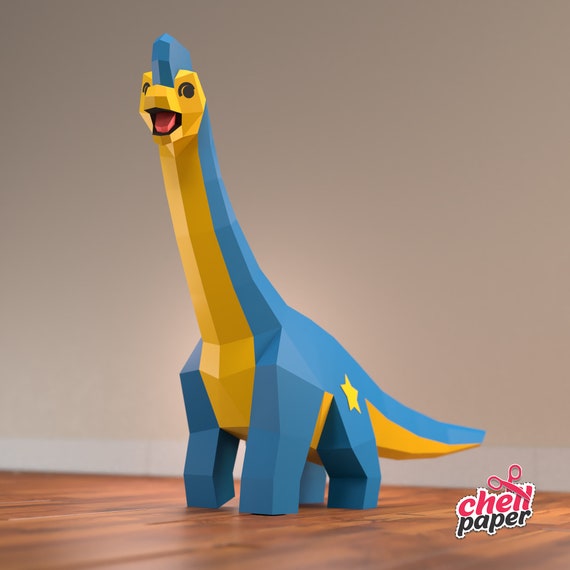 Brachiosaurus Braquiossauro Long Neck Dinosaur Tail - Etsy