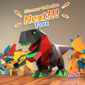 Ankylosaurus, Dinosaur, Papercraft, Lizard, Bird, Jurassic, Baby, Horns ...