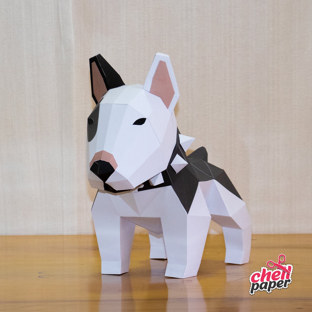 Bull Terrier, Beagle, Papercraft, Diy, Pitbull, Doberman, Dog Art ...