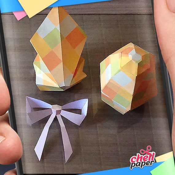 Paper, Party & Kids Craft Supplies & Tools 3D Papercraft animal ...
