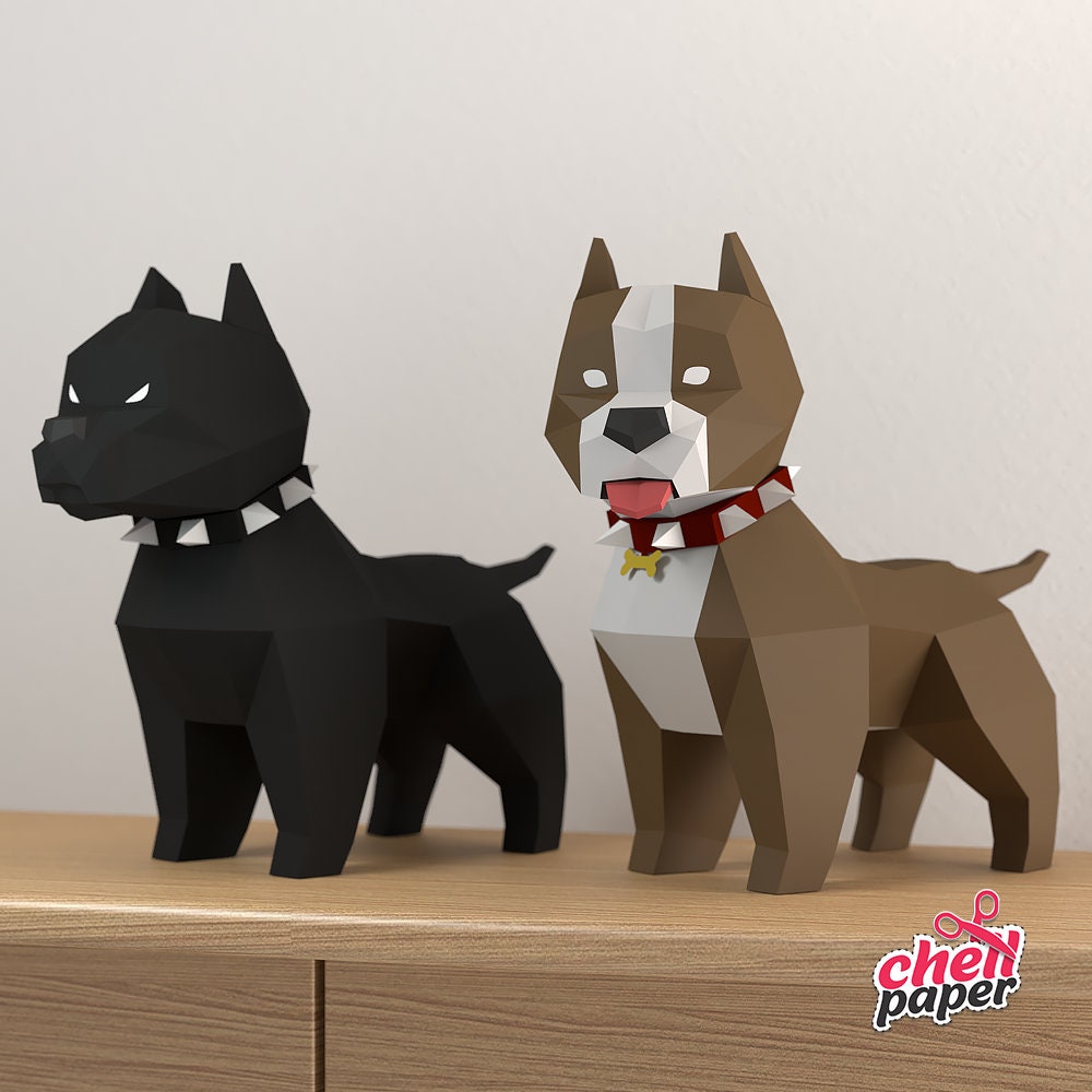 Paper, Party & Kids Craft Supplies & Tools 3D Papercraft animal ...