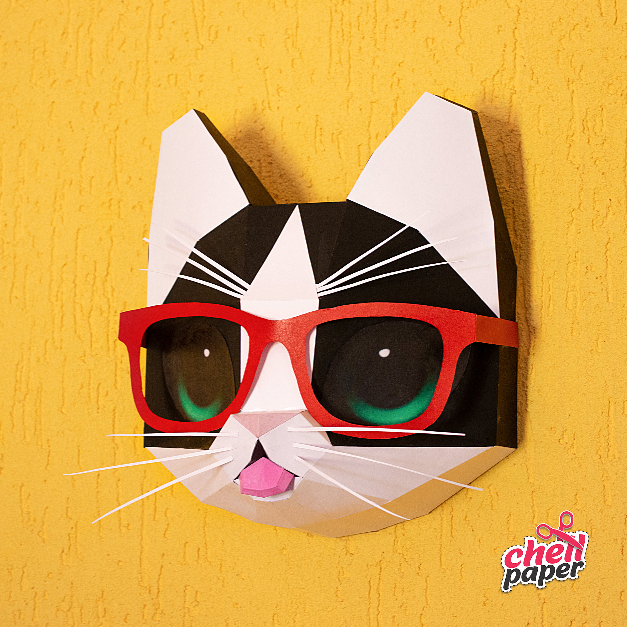 3D Papercraft Cat Cat 3D PDF Template Papercraft Animals - Etsy Australia