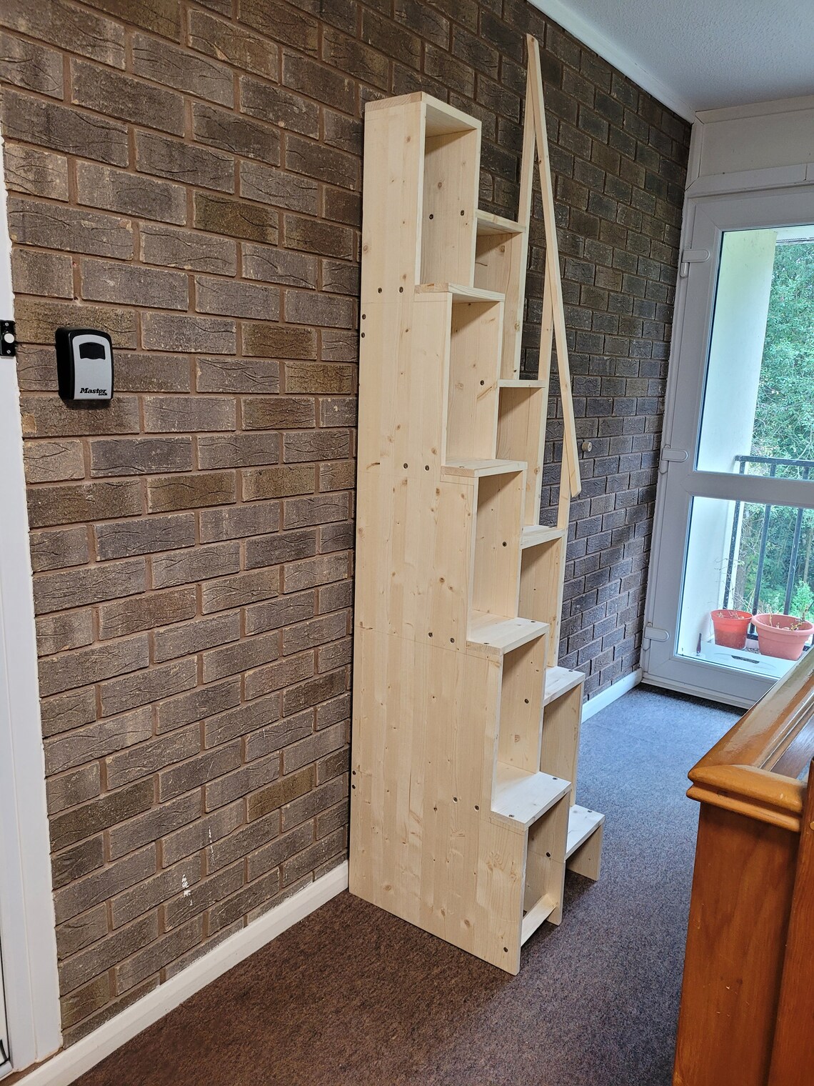 Space Saving Step Ladder for High Reach. - Etsy
