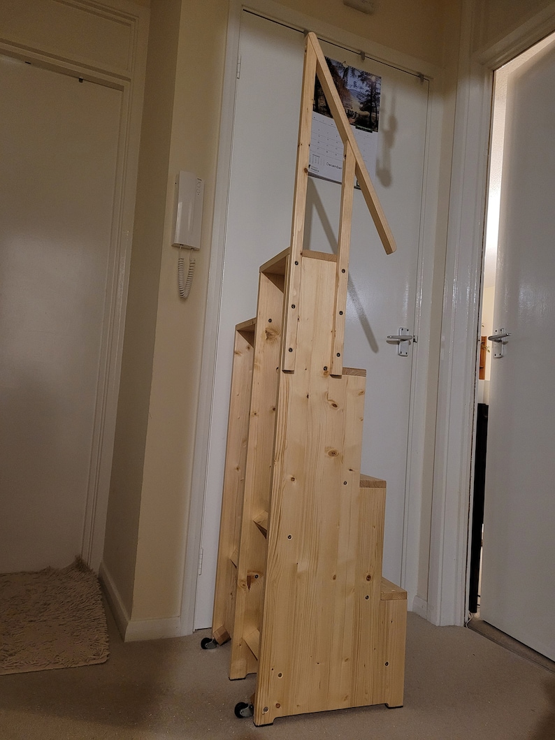 Step Stool With Castors - Etsy