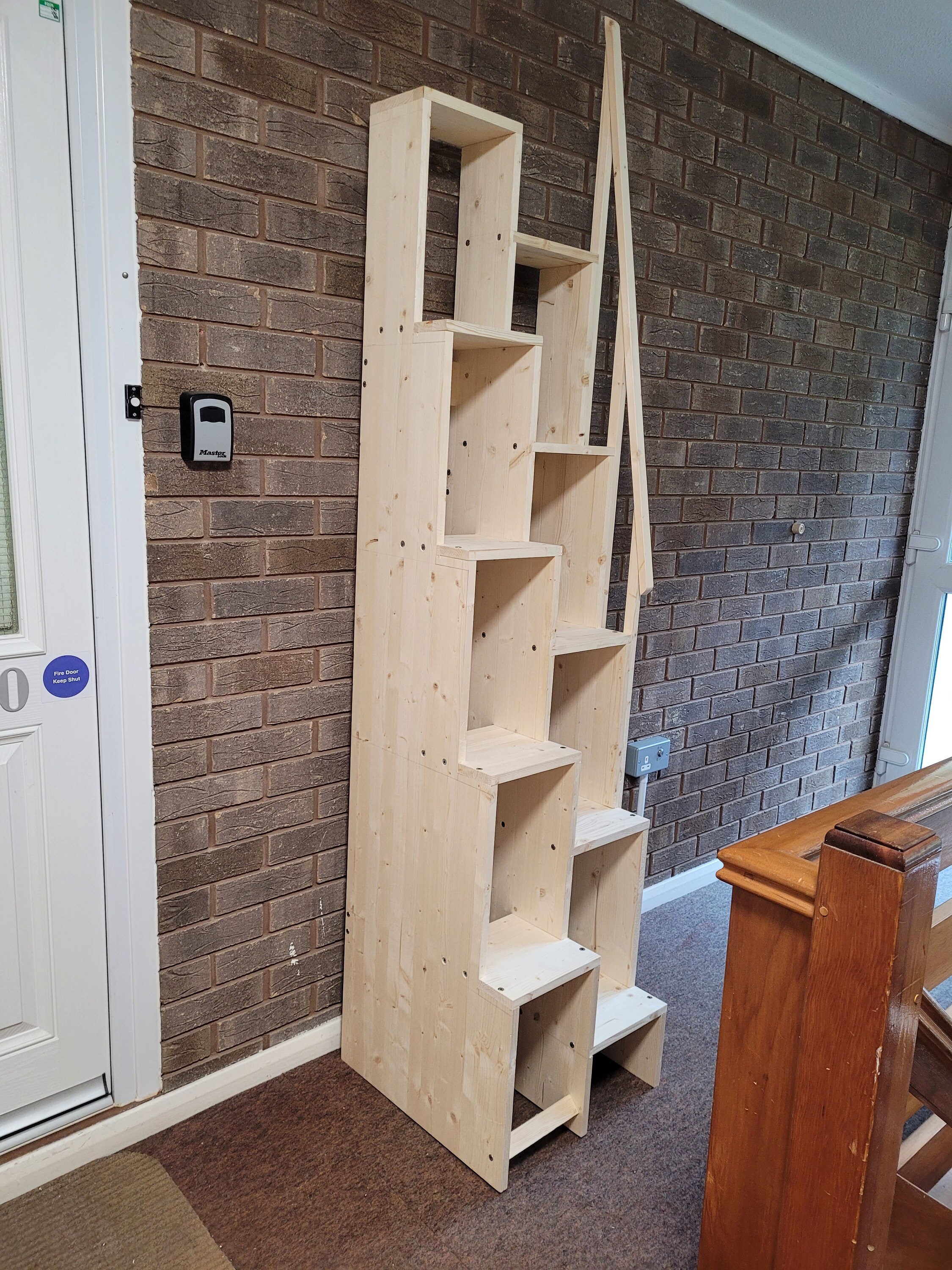 Space Saving Step Ladder for High Reach. - Etsy