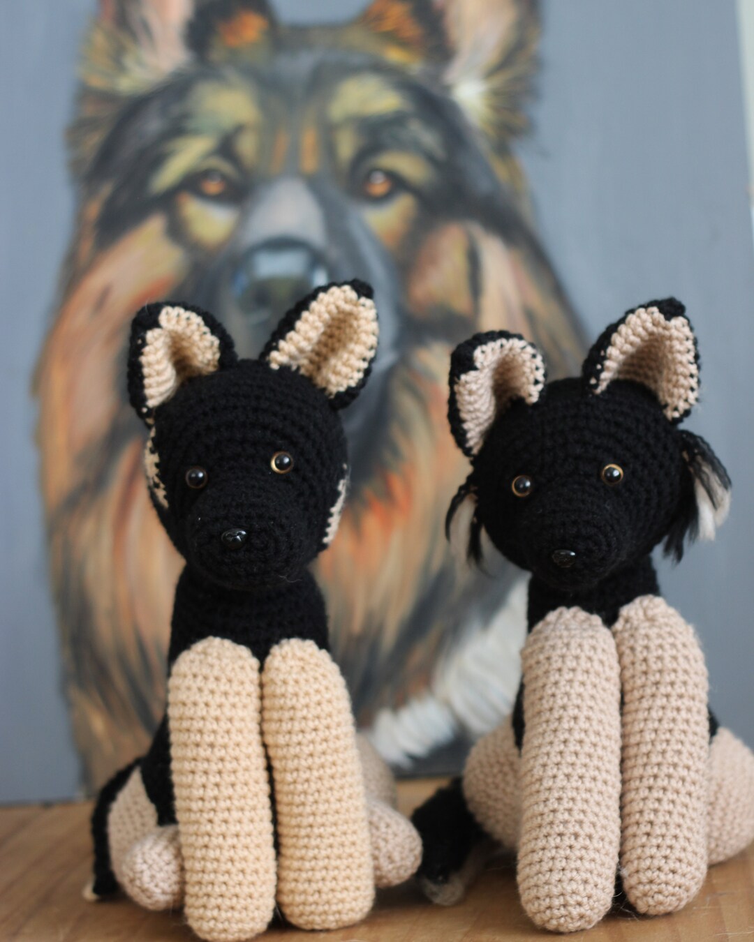 German Shepherd Plushie Long Coated German Shepard Short Haired German ...