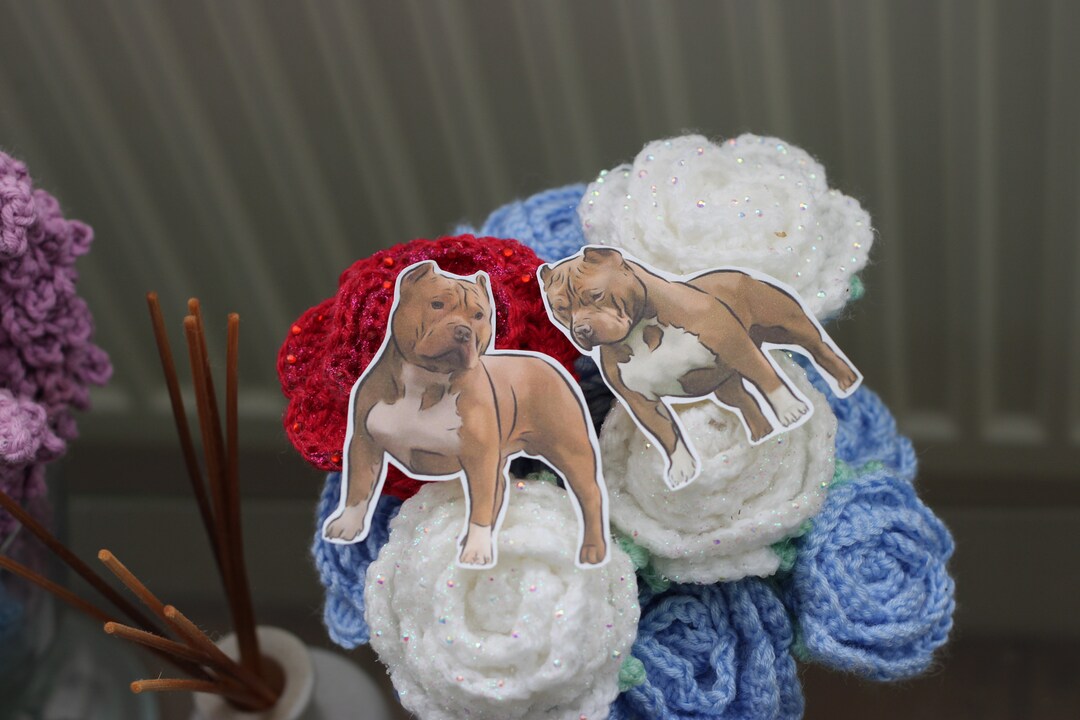 American Bully Dog Sticker Bully Breed Sticker American Bully Planner ...