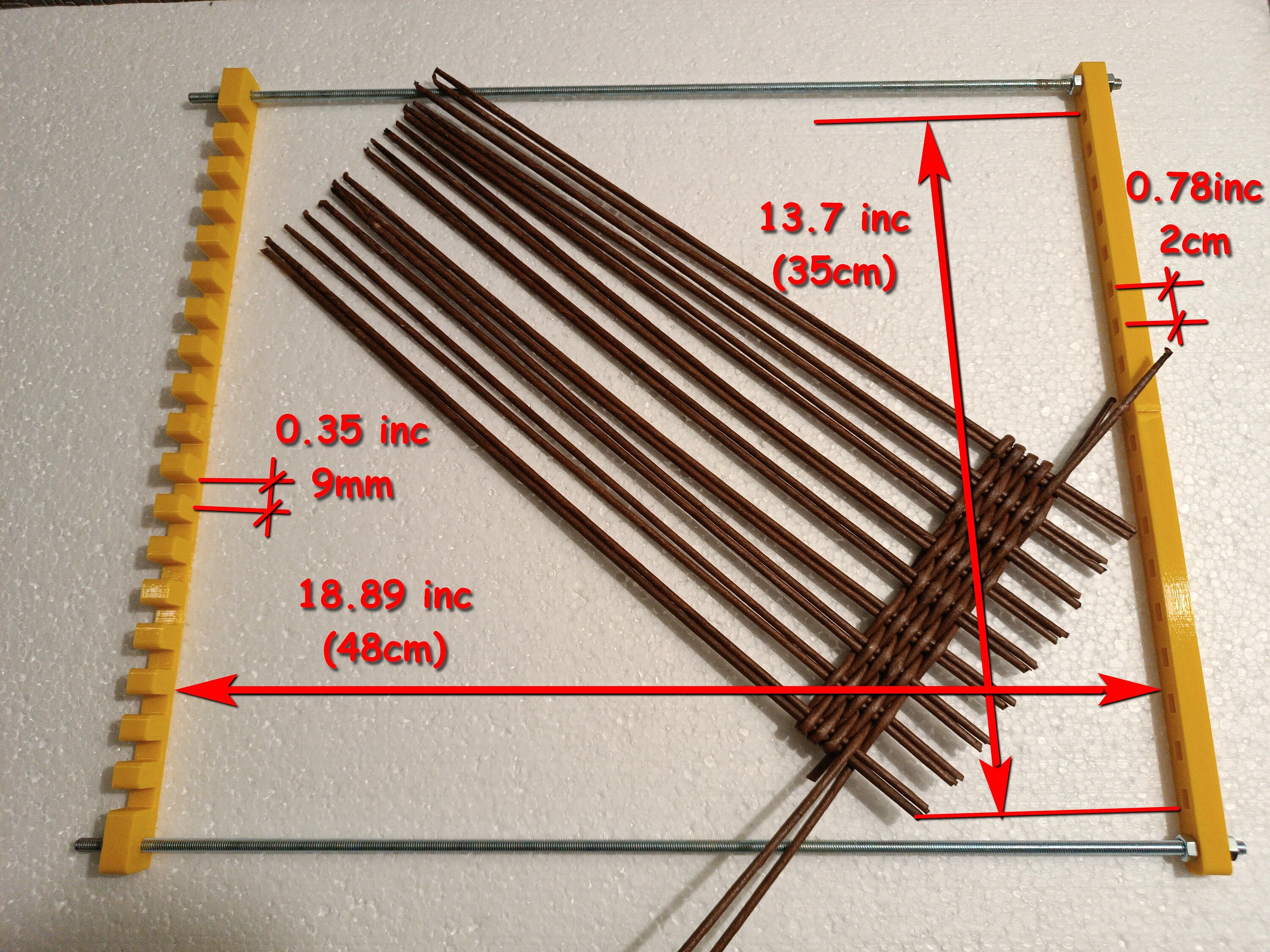 Machine for Weaving Rattan, Paper, Jute. Machine for Weaving Baskets ...