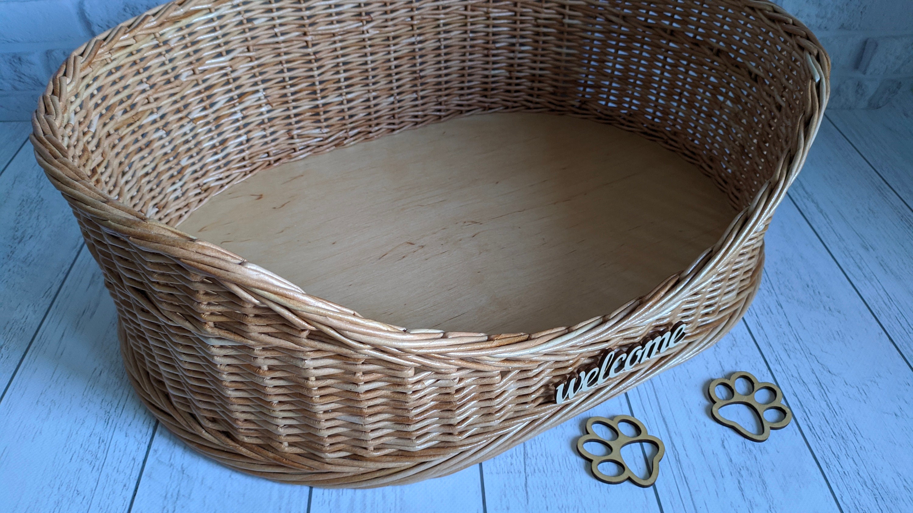 Basket for Dogs and Cats, Small and Medium Basket for Dogs, Pet Bed ...