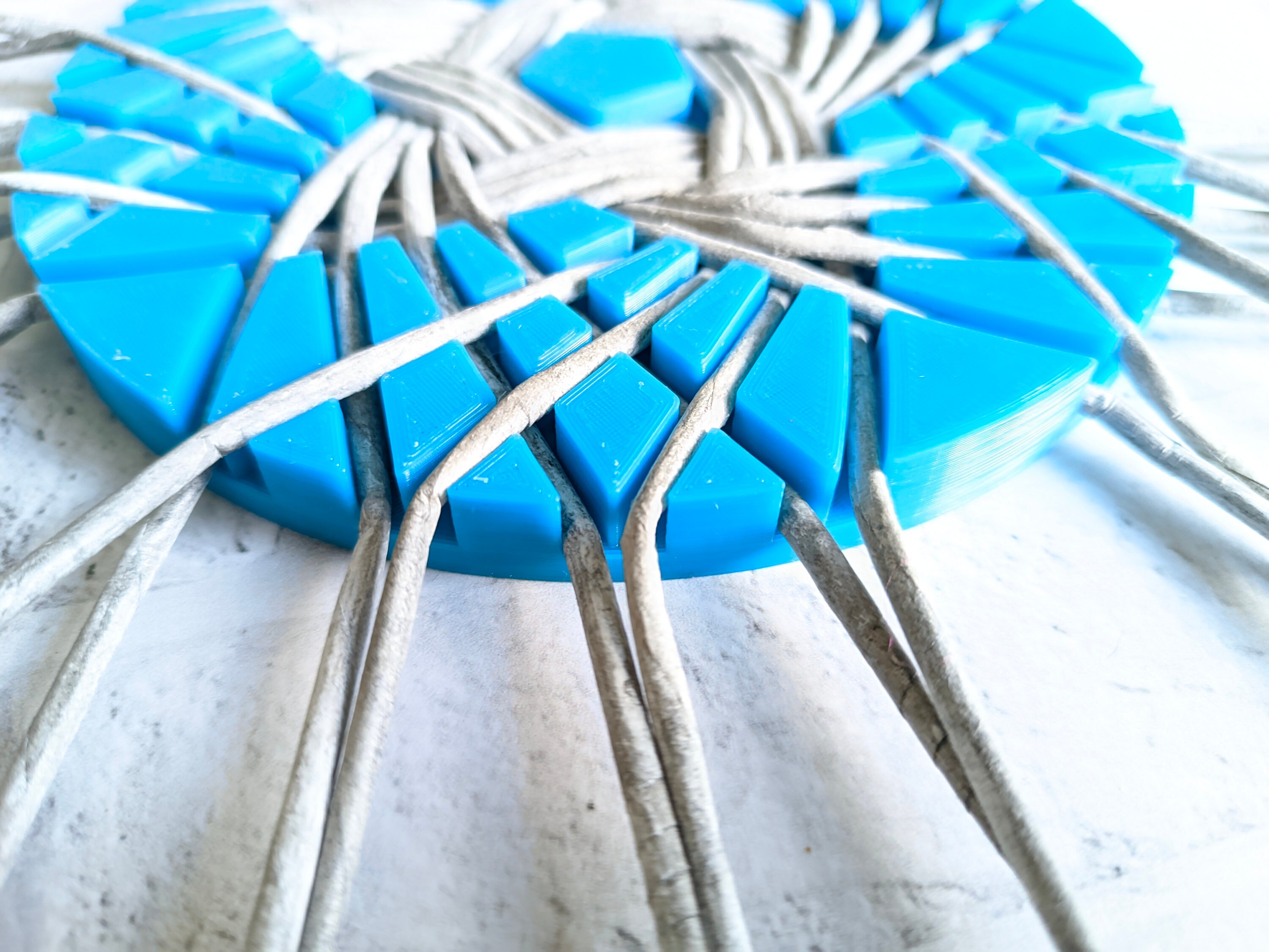 Plastic Mold for Basket Weaving, Rattan Design Technique, Guide to ...